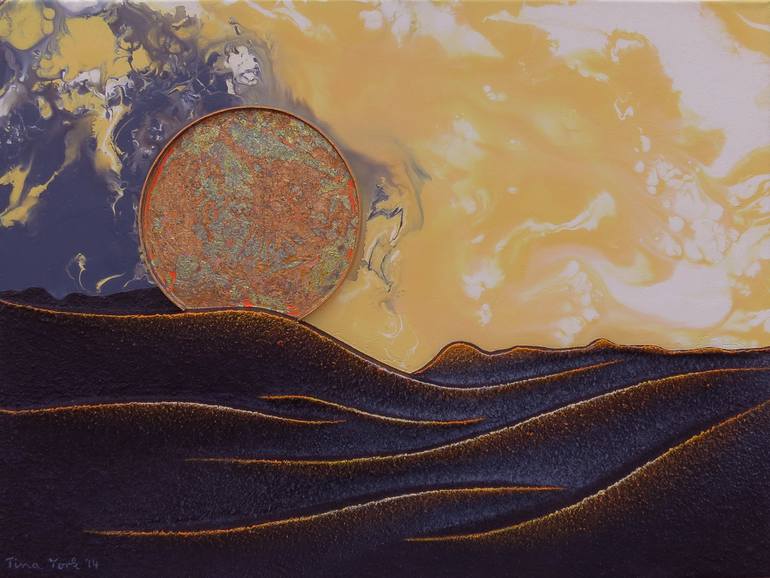 ZIQUIN Painting by Tina York | Saatchi Art