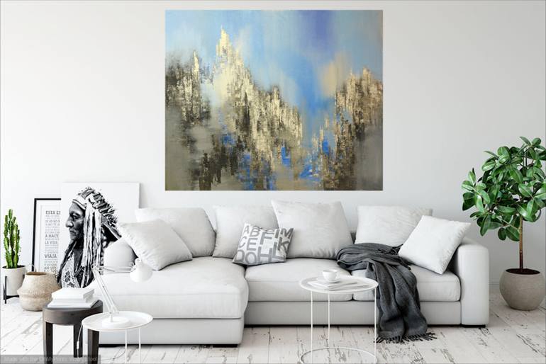 SIF ISLAND Painting by Tatiana Iliina | Saatchi Art