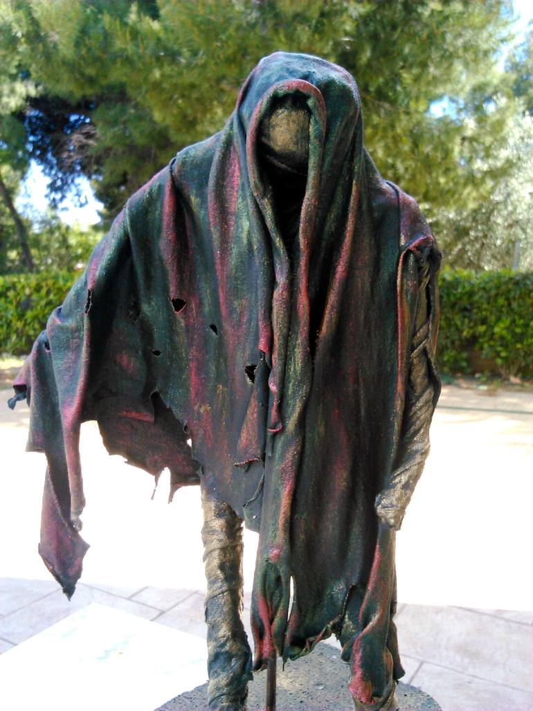 a man without face Sculpture by Linda Kalapotharakou | Saatchi Art