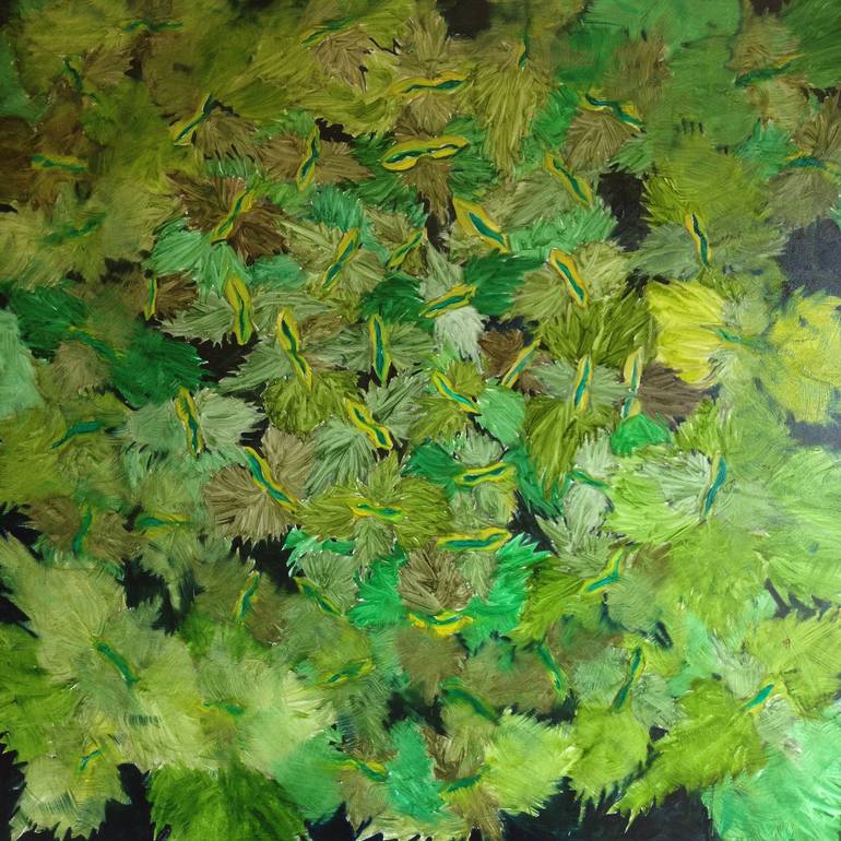 April Painting by Mike Bailey | Saatchi Art