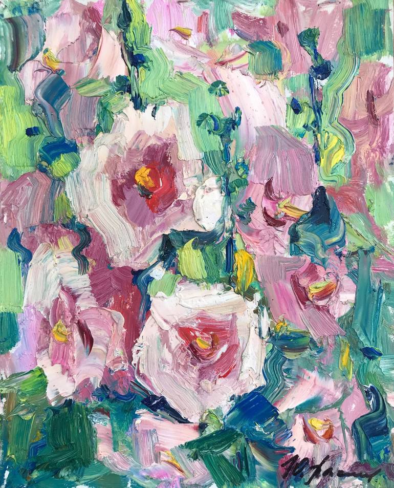 Mallows Painting by Yuliia Pastukhova | Saatchi Art