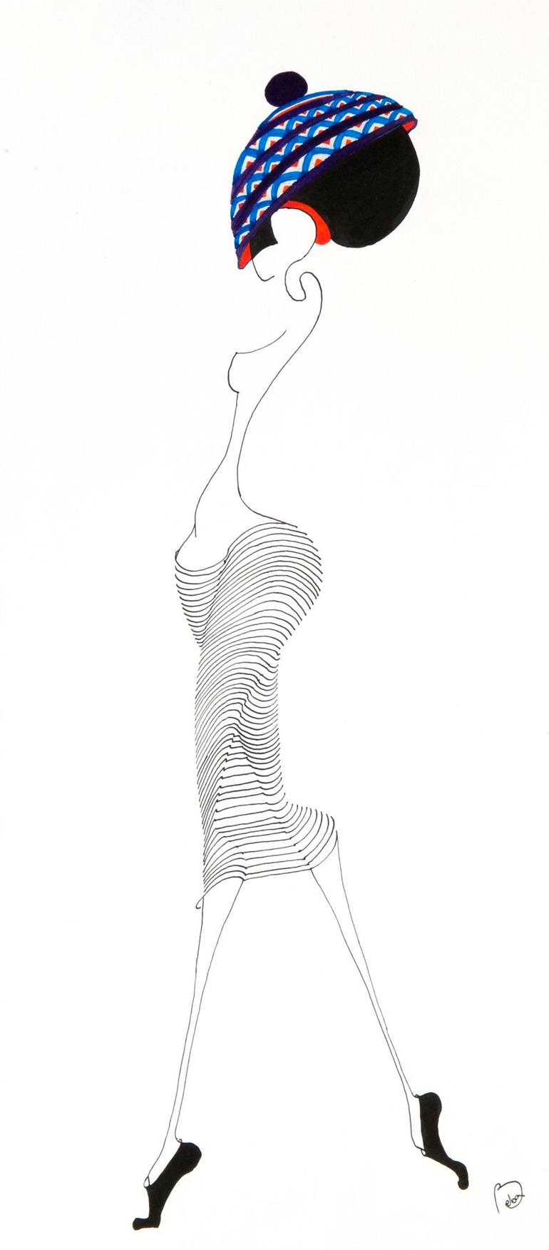 The Basque Drawing by Beba N | Saatchi Art