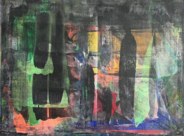 Versammlung / Meeting Painting by Markus Rudolph | Saatchi Art