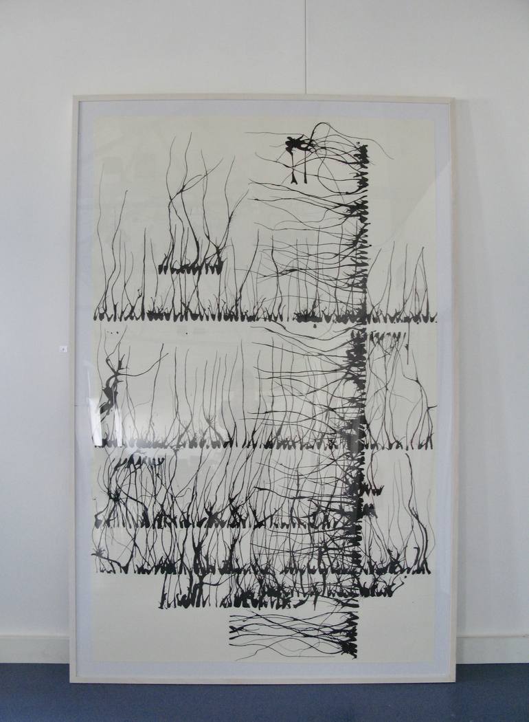 Breath Drawing 4 Painting by Denise McCabe | Saatchi Art