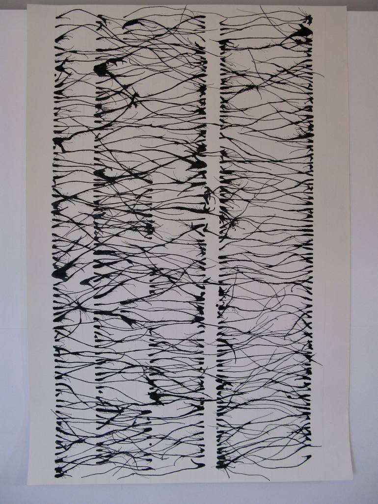 Breath Drawing Painting by Denise Mccabe | Saatchi Art