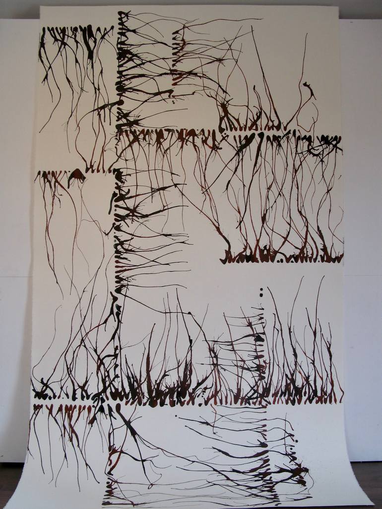 Breath Drawing 9 Drawing by Denise Mccabe | Saatchi Art