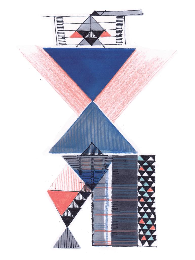 TIMES PAST Drawing by SANDRA FADAYEL | Saatchi Art