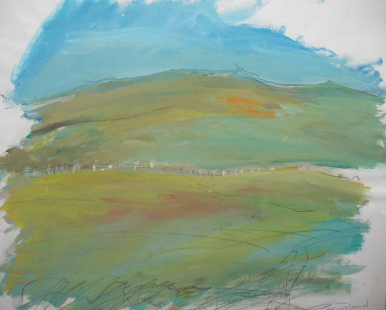 Ridge Painting by Phil Wilkinson | Saatchi Art