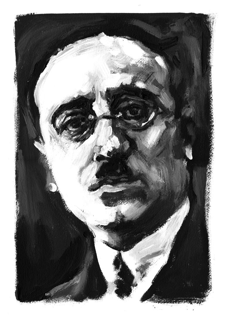 سليم تقلا Salim Taqla Painting by Omar Khouri | Saatchi Art