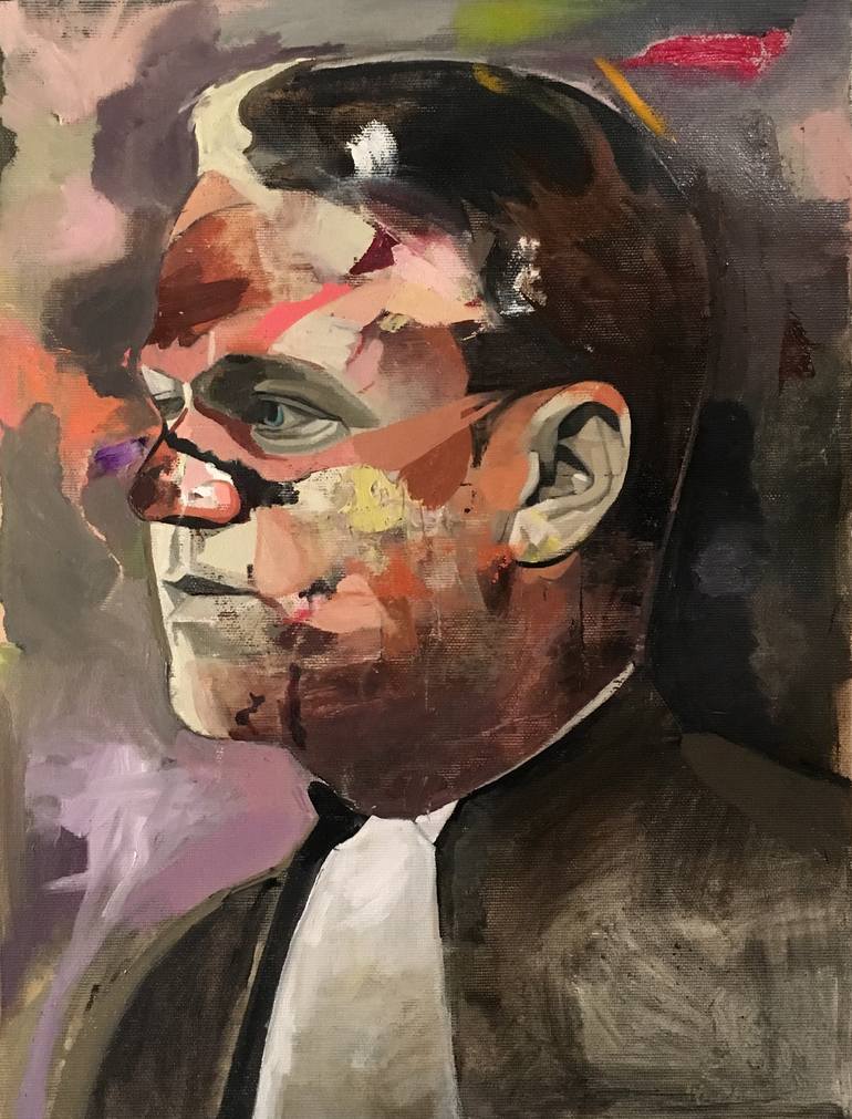 ,,The Judge Painting by Lungu Alina Ada | Saatchi Art