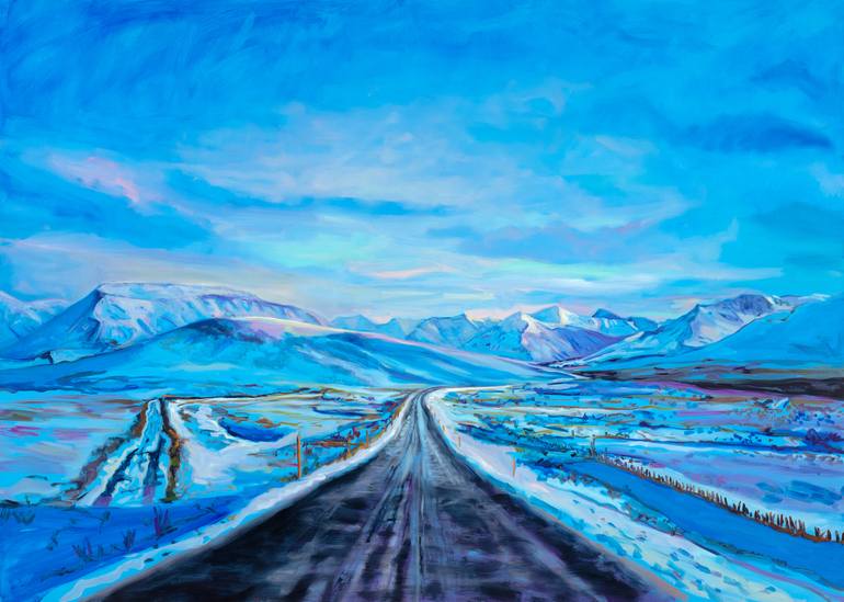 The Long Road Painting by Anwen Keeling | Saatchi Art