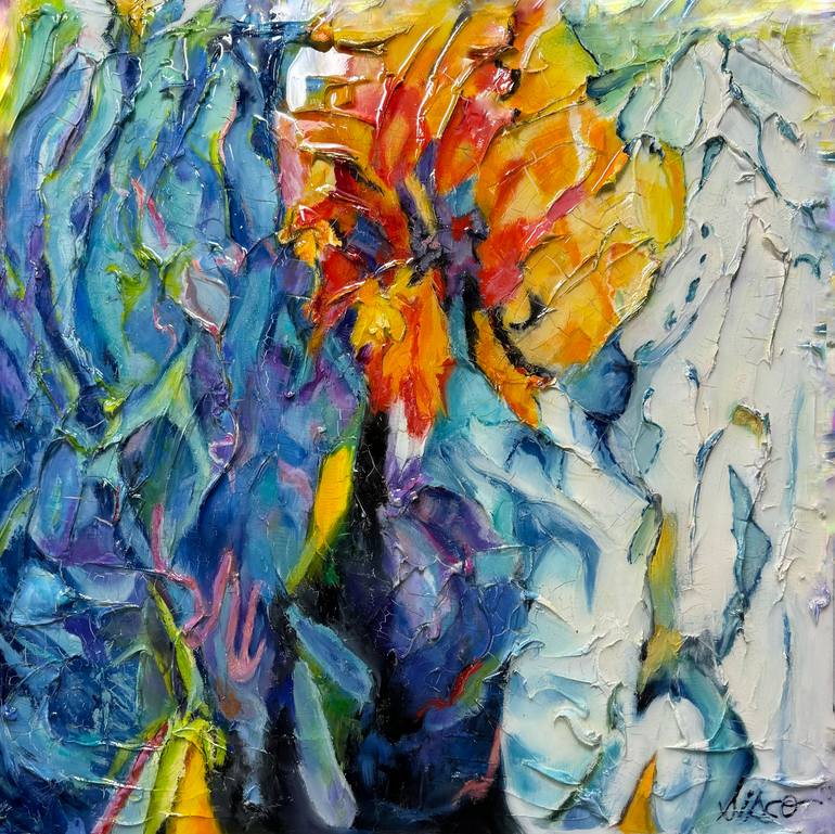 Hope Ignited Painting by Deborah Sisco | Saatchi Art
