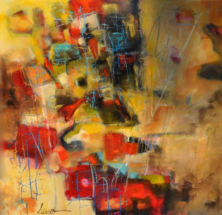 Shattered Painting by Deborah Sisco | Saatchi Art