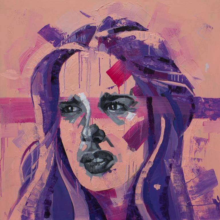 Bea Painting by Kos Cos | Saatchi Art