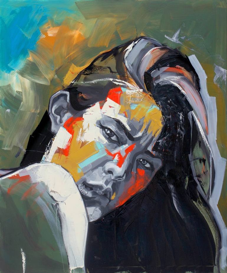 Clementina Painting by Kos Cos | Saatchi Art