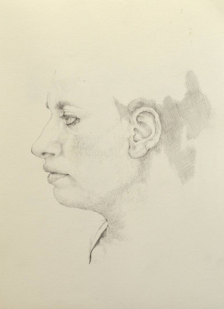 Daniela Drawing by Sara Cancellieri | Saatchi Art