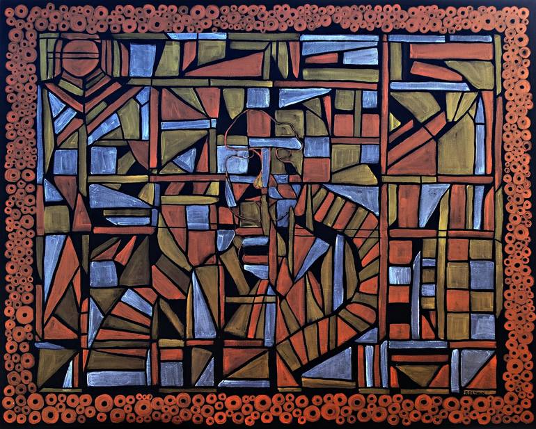 Silent Assimilation Painting by Rachel Olynuk | Saatchi Art