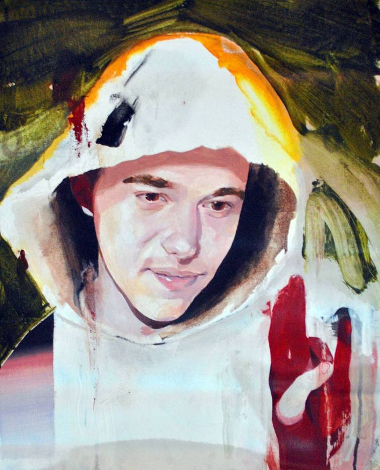 George /2 Painting by Joshua Evans-Hooper | Saatchi Art