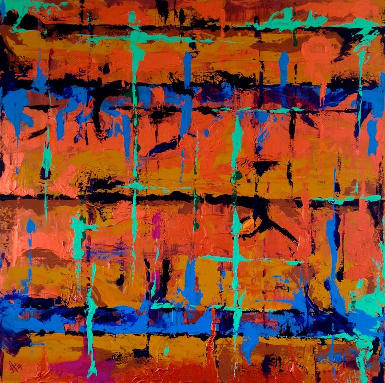 The Ancestral CALLING Painting by Amos Frederick | Saatchi Art