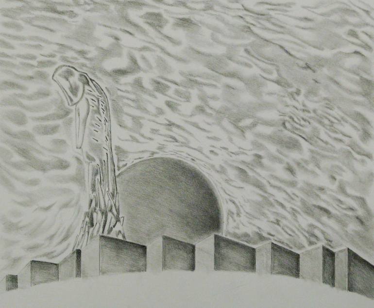 untied Drawing by Jay Shaw-Baker | Saatchi Art