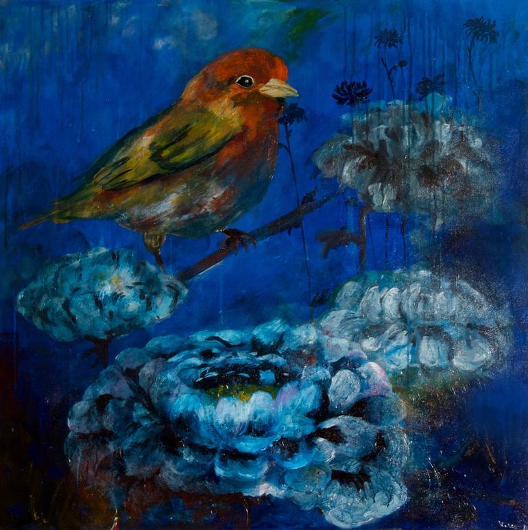 Jorindas Magicgarden Painting by Verena Mayer | Saatchi Art