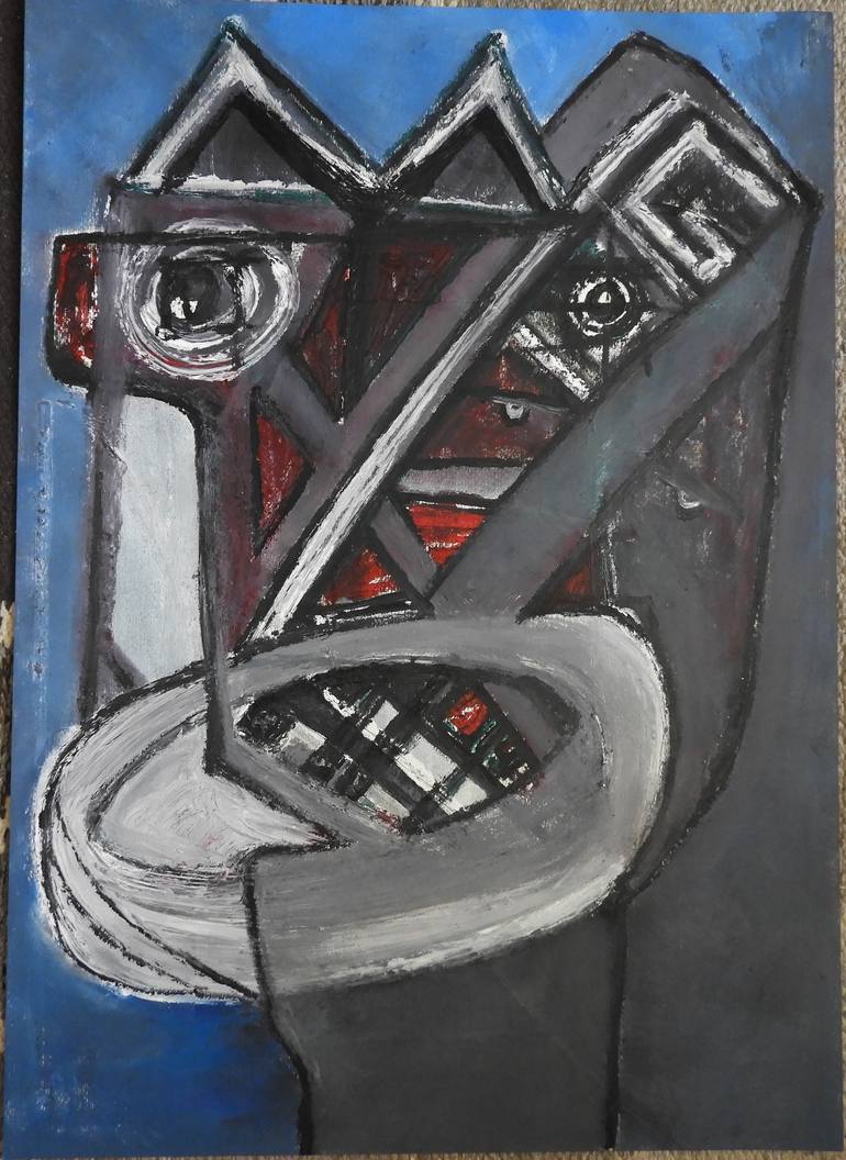 Mr. Hendrix Painting by Gábor Mucsi | Saatchi Art
