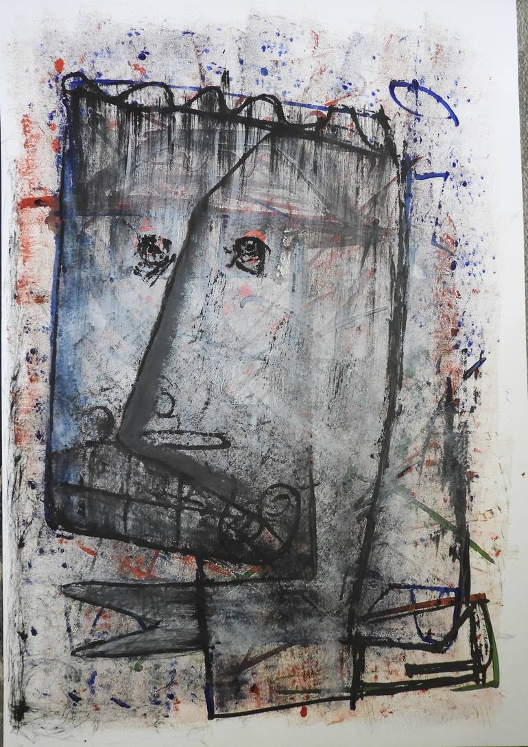 End of the month Painting by Gábor Mucsi | Saatchi Art