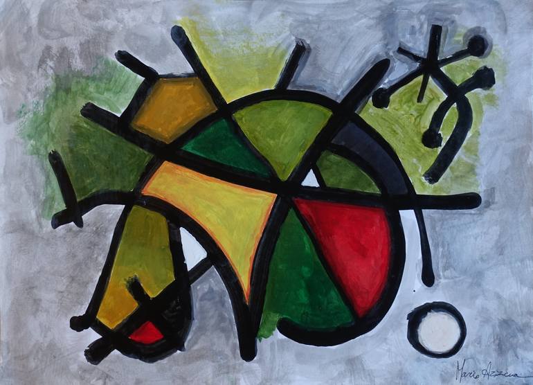 Play area Painting by Mario Azzena | Saatchi Art