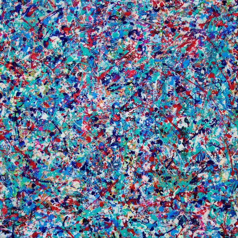 Connected Painting by Amy Bell | Saatchi Art