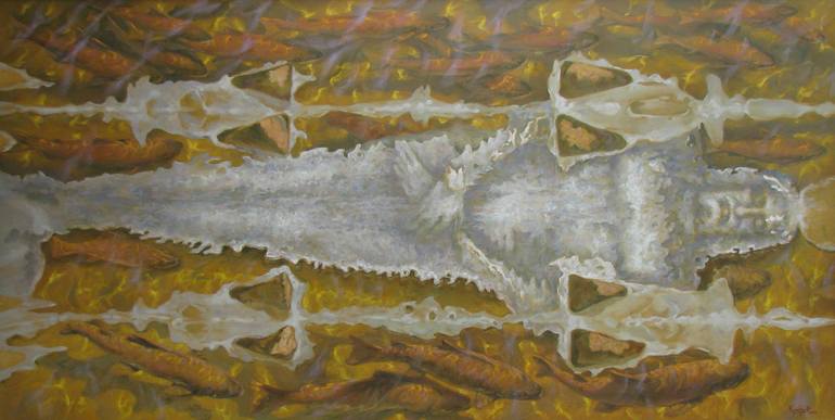 Water Painting by Ruslan Kutniak | Saatchi Art