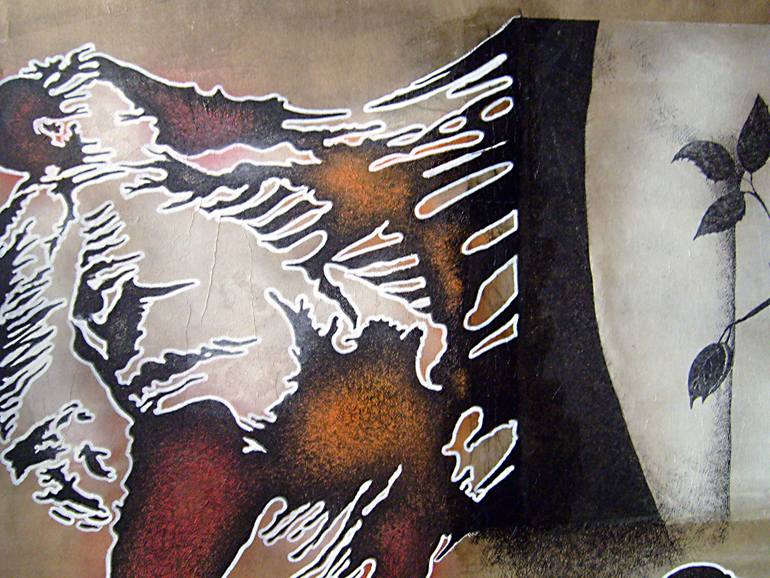 le songe du manager (419) Painting by mircea Valeriu deaca | Saatchi Art