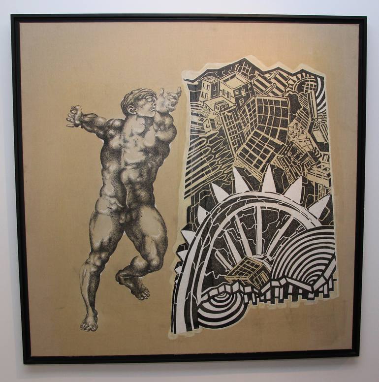 (431) la mesure civique Drawing by mircea Valeriu deaca | Saatchi Art