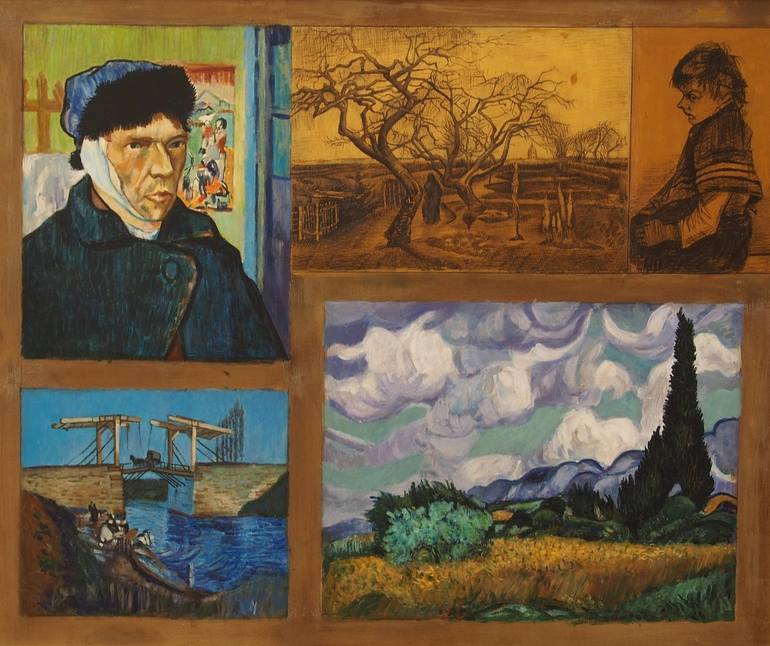 In the honor to the great art masters through the history- Vincent Van ...