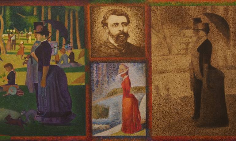 In the honor to the great art masters through the history-Georges ...