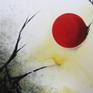 One Red Pool with Moss Painting by John Ransom | Saatchi Art