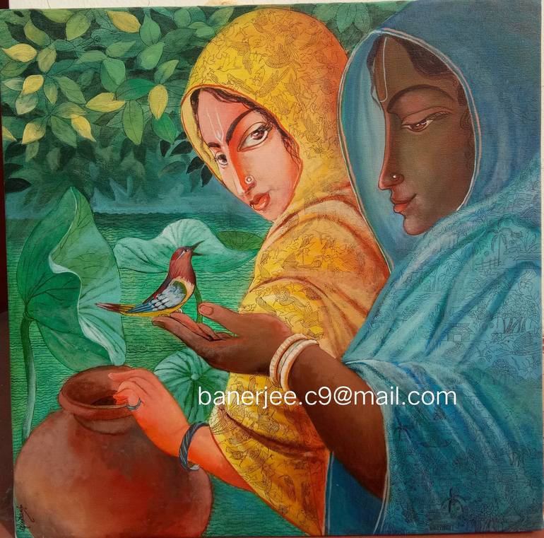 SHE 3 Painting by Chandrani Banerjee | Saatchi Art