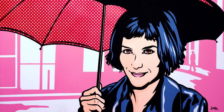 Amelie Painting by Jamie Lee | Saatchi Art