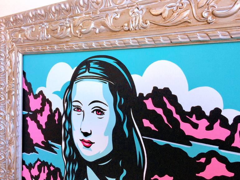 Mona Lisa Painting by Jamie Lee | Saatchi Art