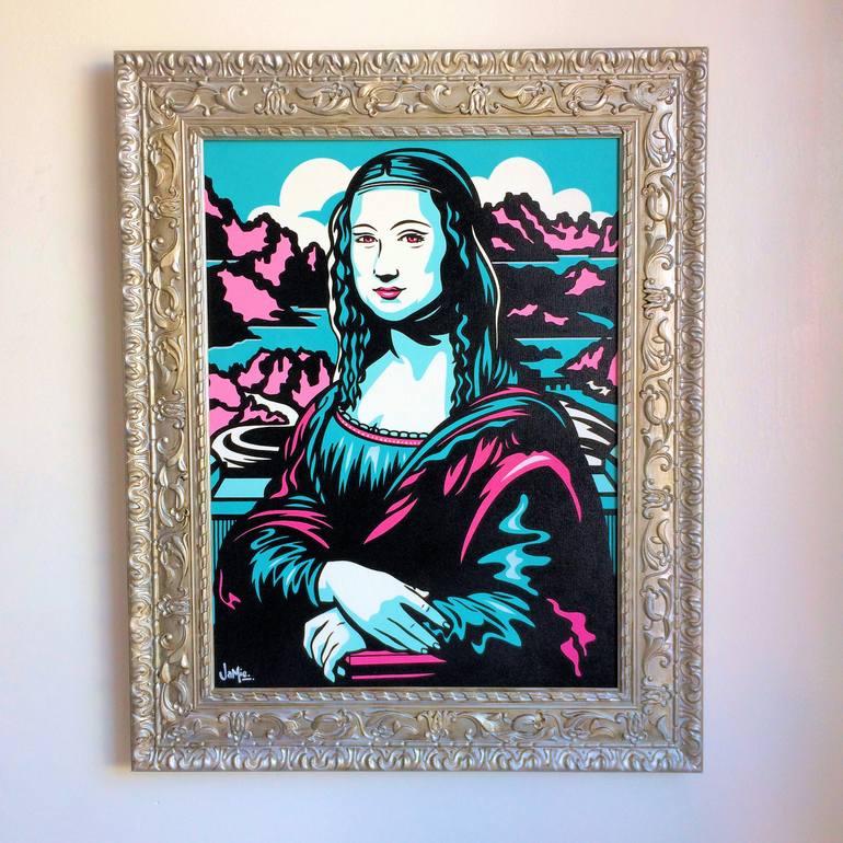 Mona Lisa Painting by Jamie Lee | Saatchi Art