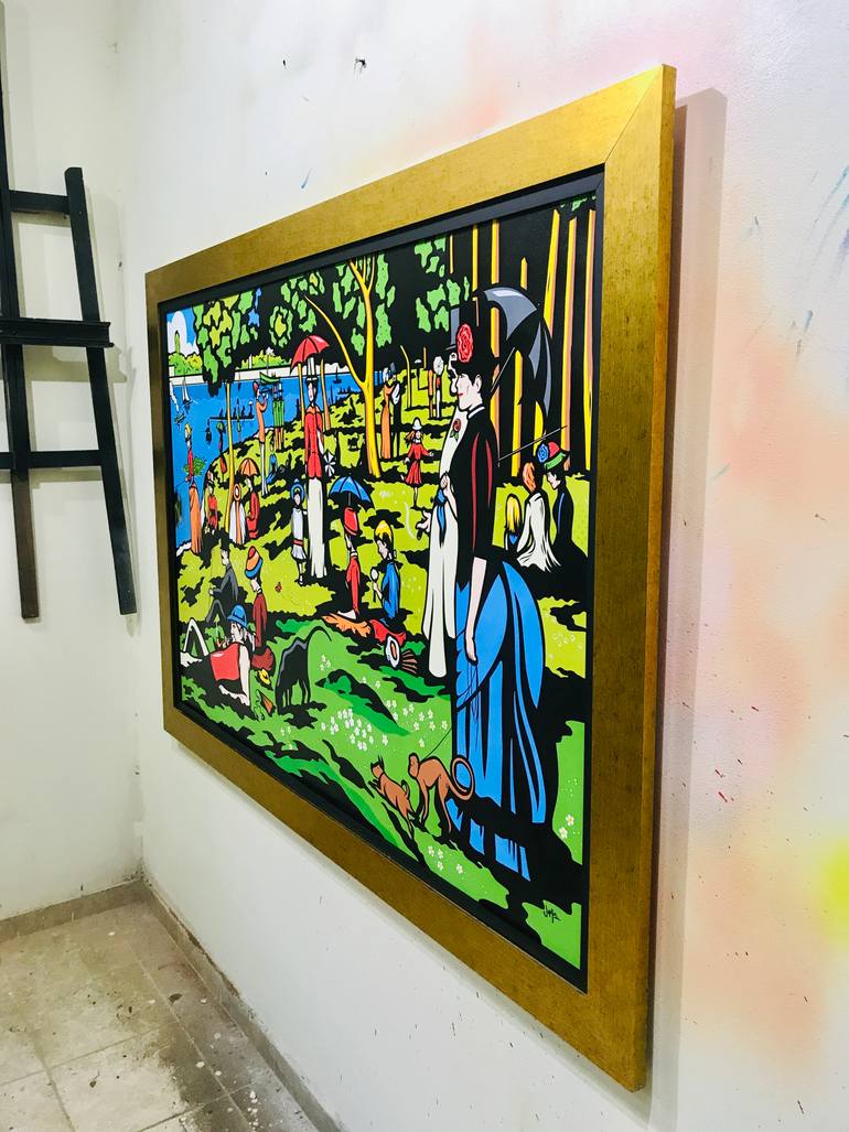 A Sunday Afternoon on the Island of La Grande Jatte Painting by Jamie ...