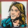 Kurt Cobain Painting by Jamie Lee | Saatchi Art