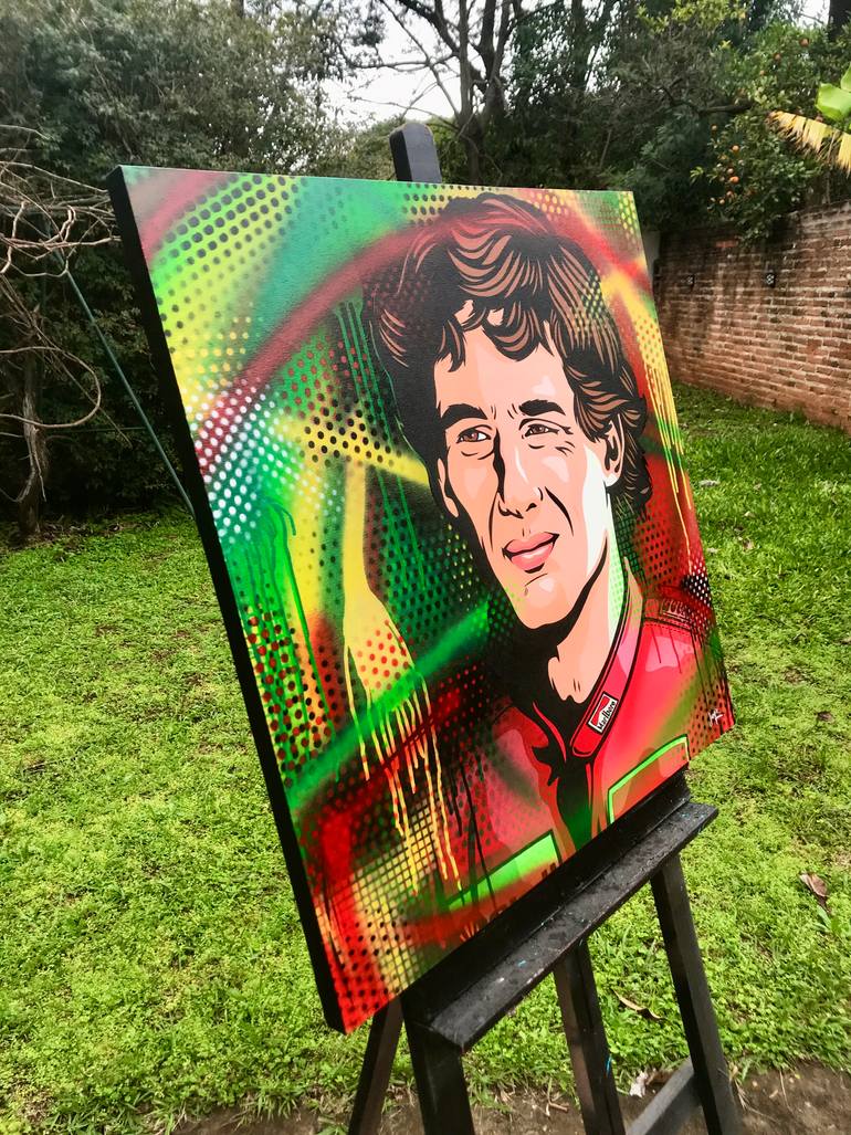 Senna Painting by Jamie Lee | Saatchi Art