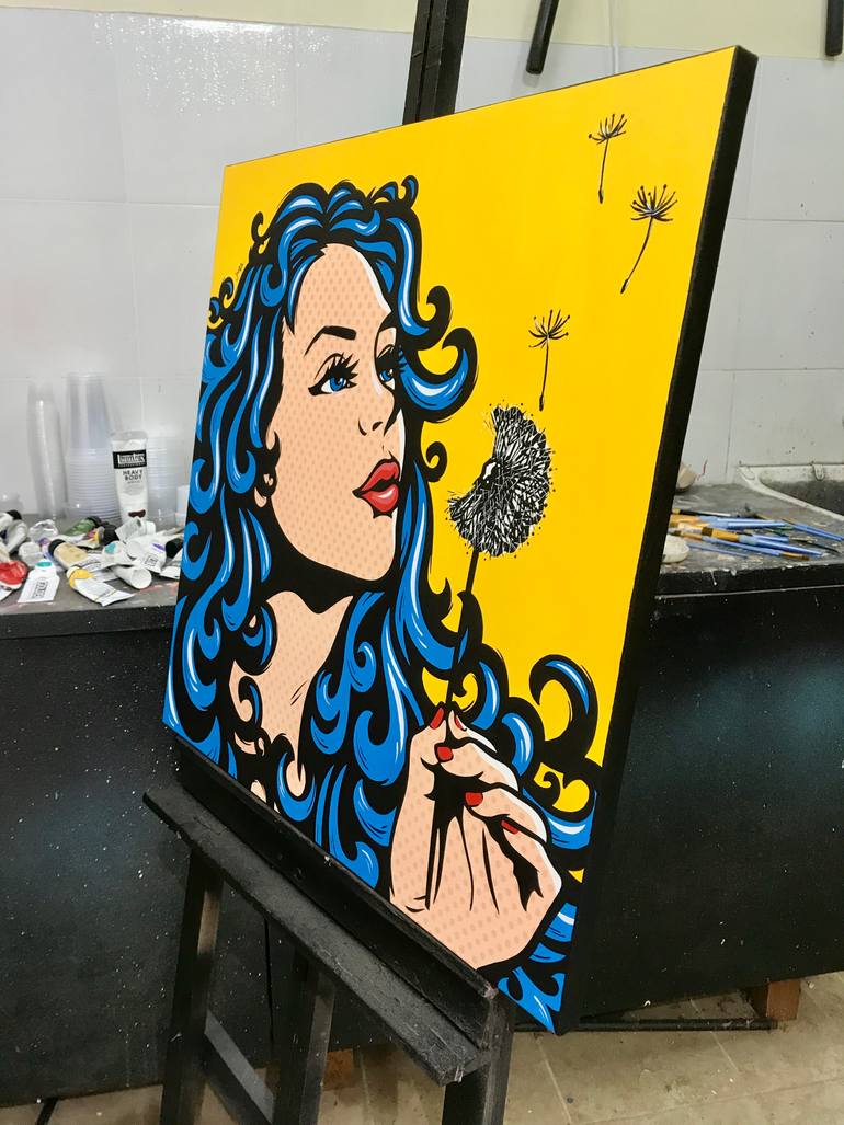 Summer Wishes Painting by Jamie Lee | Saatchi Art