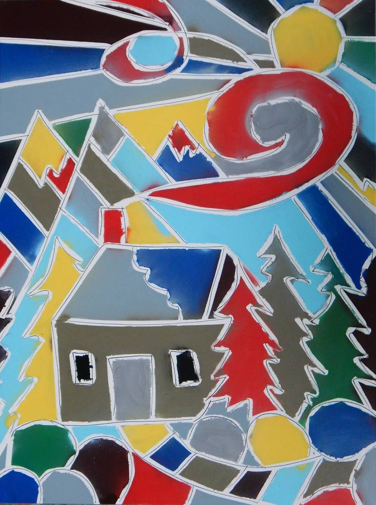 Perspective No. 2 - Country Painting by Greg Beebe | Saatchi Art