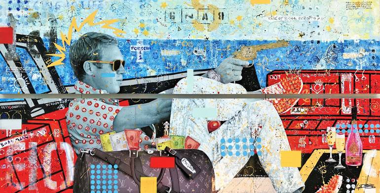 King Cool Collage by Greg Beebe | Saatchi Art