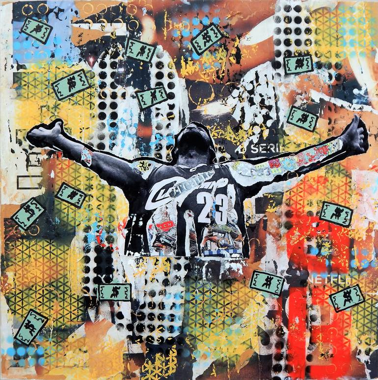 Make It Rain Collage by Greg Beebe | Saatchi Art