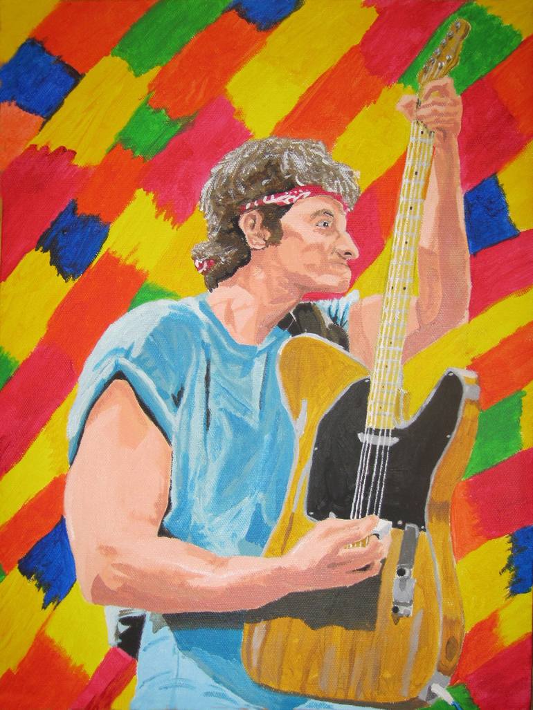 The Boss Painting by Bo Liebman | Saatchi Art