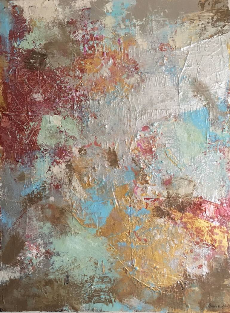Earth View Painting by Brenda Buffett | Saatchi Art