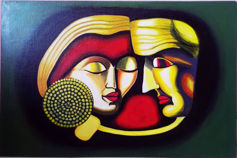 eternal love Painting by ruchi baletia | Saatchi Art