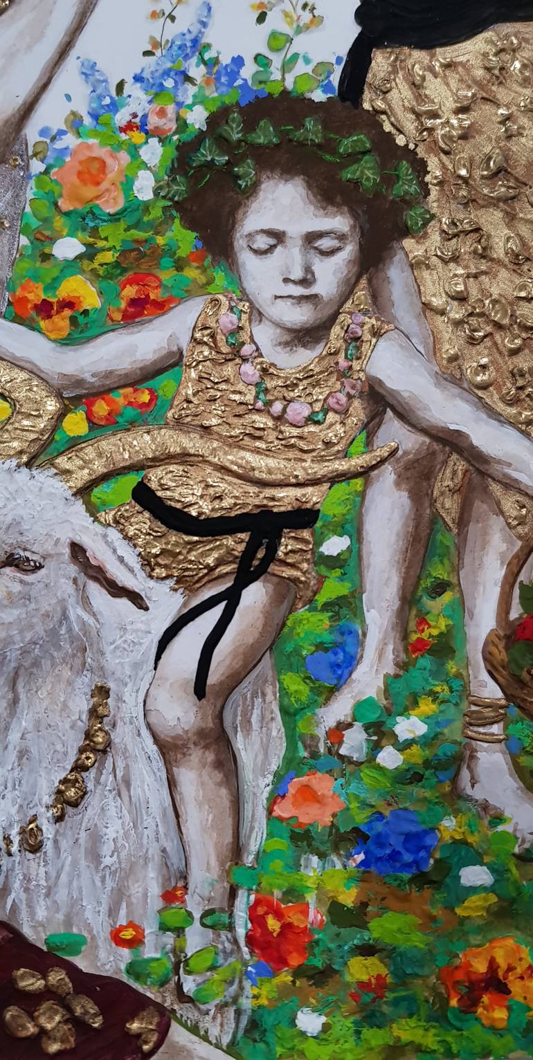 The harvest Painting by B A H M A N | Saatchi Art